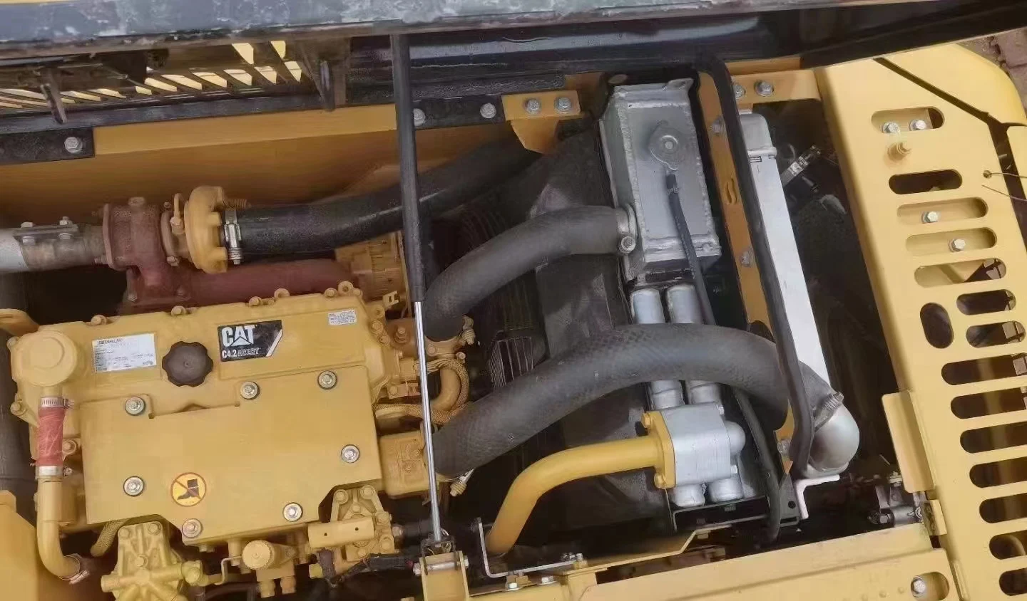 Mini Used Cat 312 312d 312b 312c Excavators Cylinders Arm Dredge Loader ...