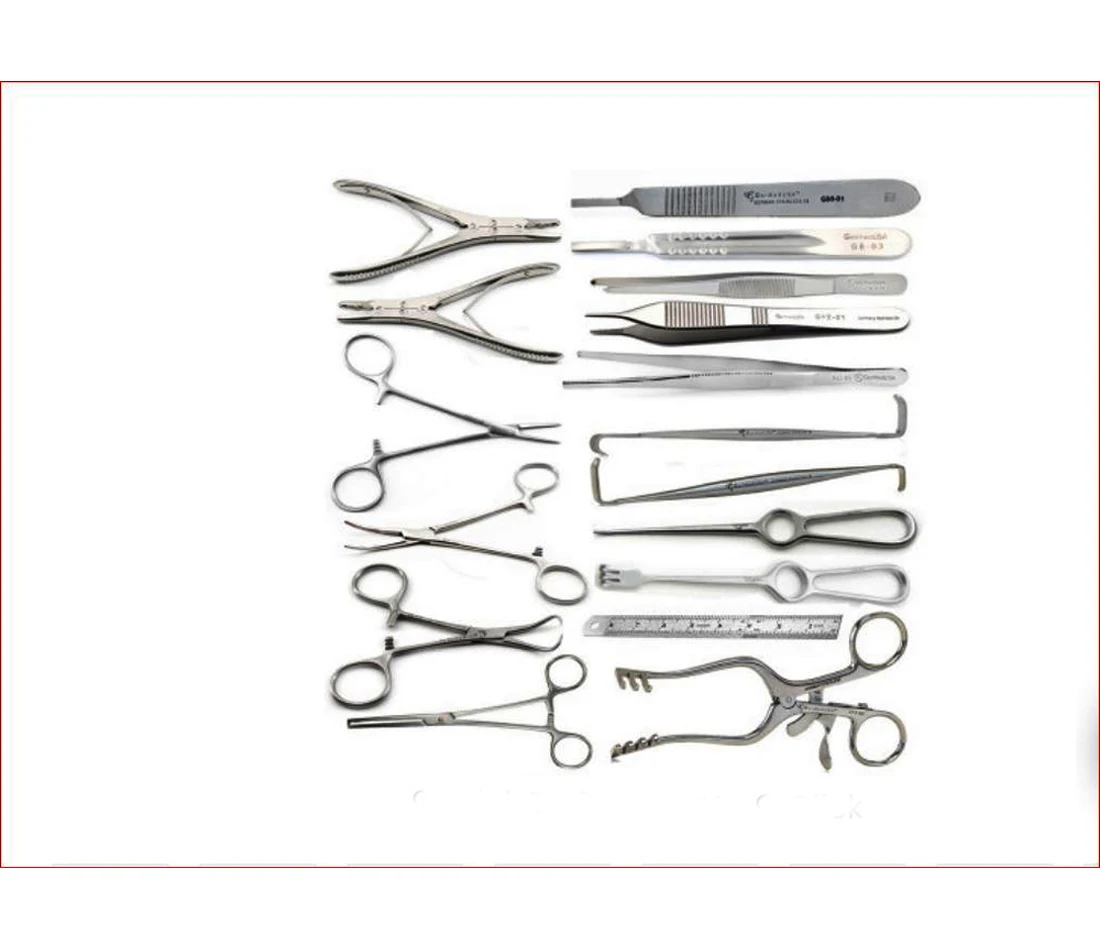 Basic Orthopedic Soft Tissue Set Surgical Instruments Surgery ...