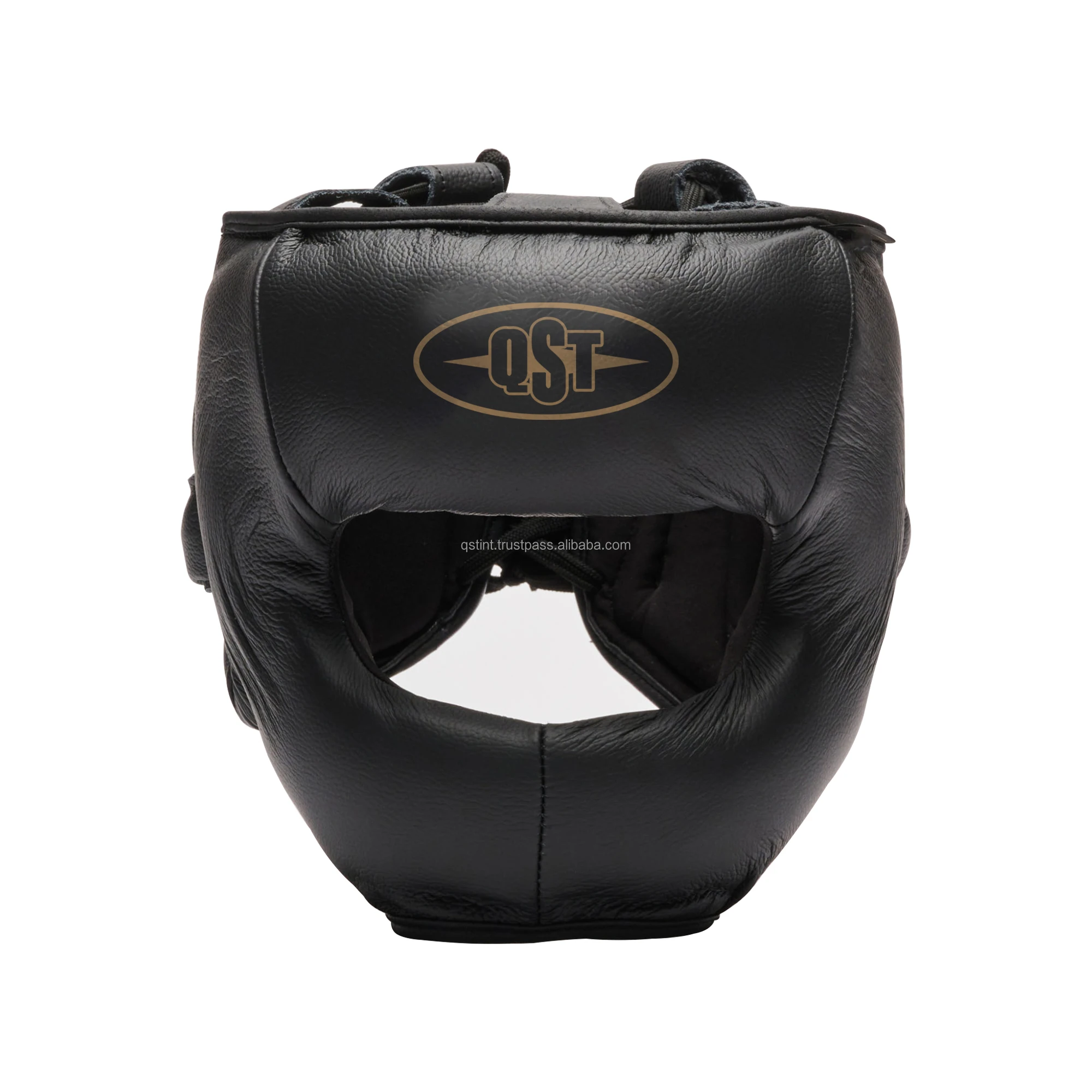 Custom Leather Made Ring Fight Head Guard Boxing Kickboxing Muay Thai ...