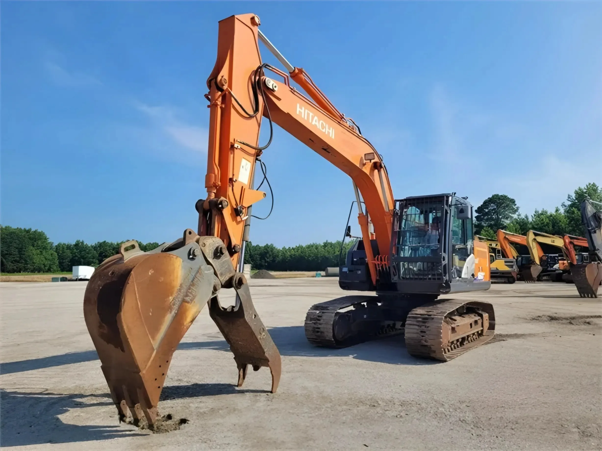 Good Condition Digger 2016 Hitachi Zx160 Lc-6n Mechanical Shovel ...