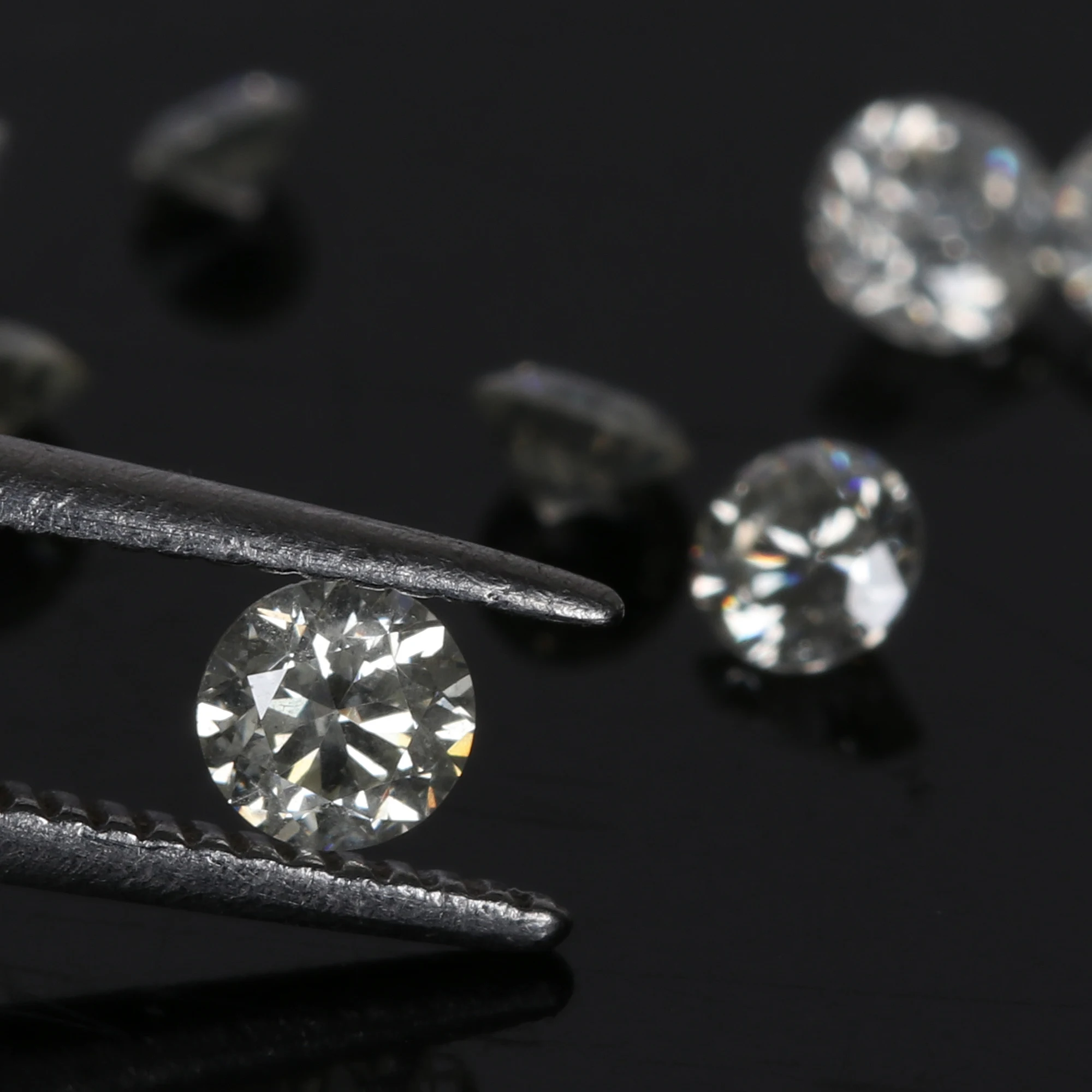 Certified Diamond 9.1mm 3ct Lab Grown Cvd Diamond F/vvs Round Cut Loose Diamond For Jewelry 1 ...