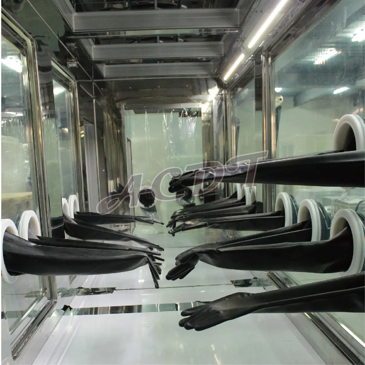 Neoprene Long Gloves for Isolator Pharmaceutical Gloves