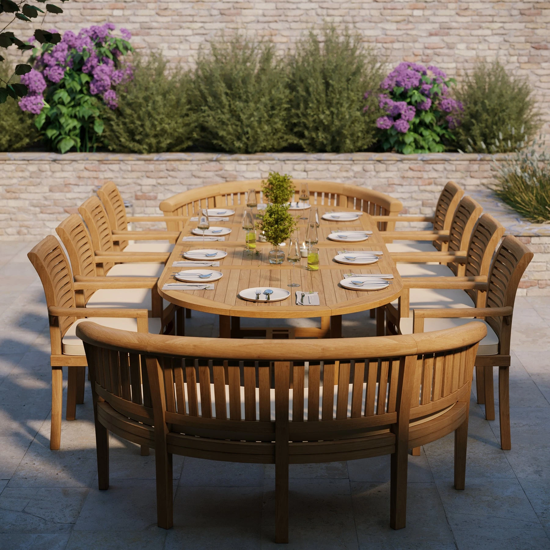 Hot Selling Modern Teak Suar Wood Outdoor Furniture Rattan Chair Sofa ...