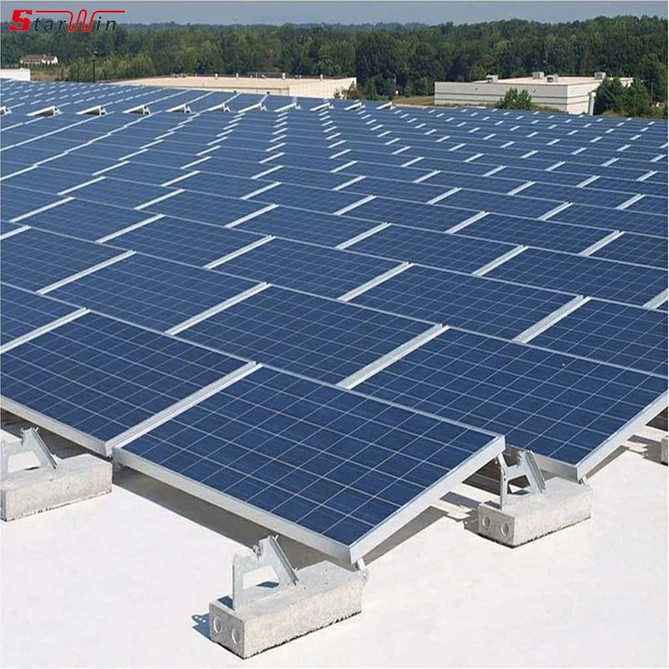 Hot Sale Solar Panel Flat Roof Mount Rack Triangle Solar Brackets ...