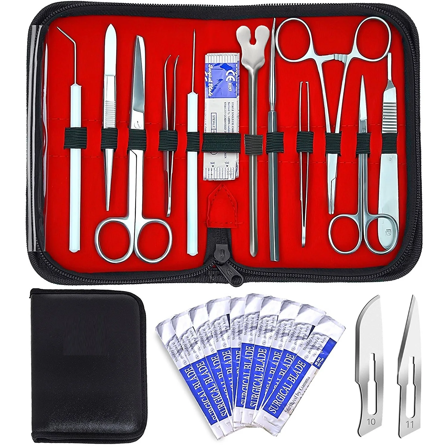 24 Pcs Advanced Dissection Dissecting Kit-3 T-pins-biology & Anatomy ...