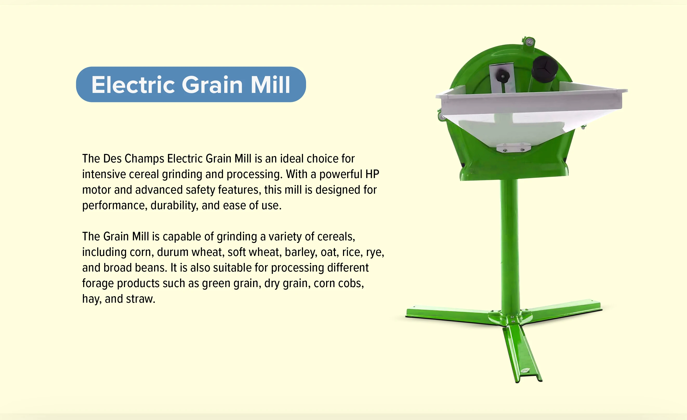 Hot Product 2024 Professional Electric Corn Grinder: M4 Model With ...