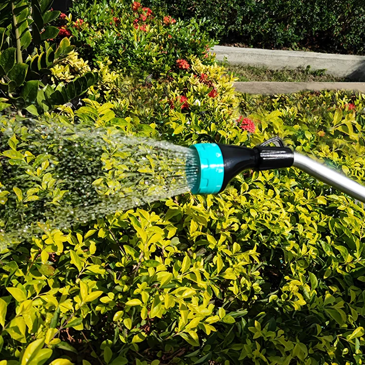 Classic 28\" 10-Pattern Water Wand Front-Pull Lever Garden Water Gun ...