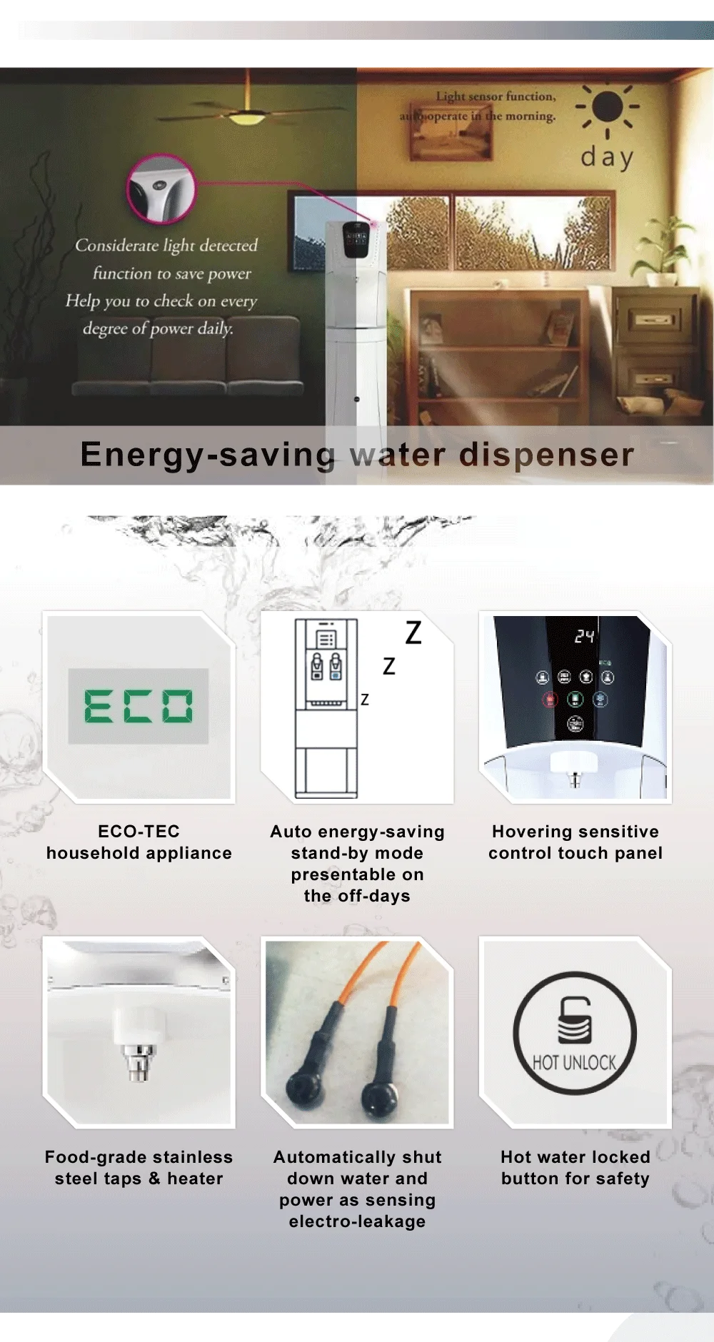 High Quality Direct Piping Water Dispenser - Buy Direct Piping Water ...