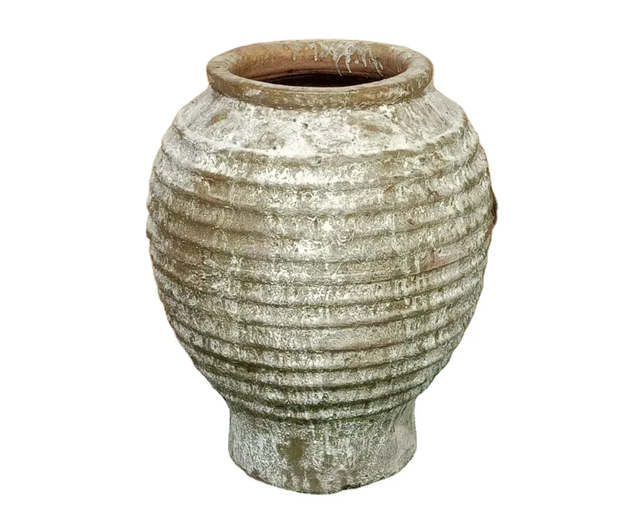 1. [keith] Atlantic Ceramic Urn Rustic Large Big Urn Pots Decorative ...