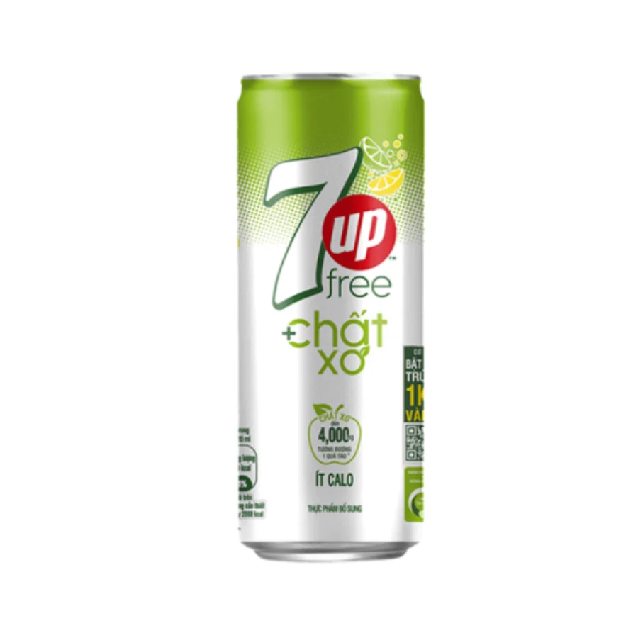 Wholesale High Quality Soft Drink 7UP Free & Fiber 320ml From Vietnam ...