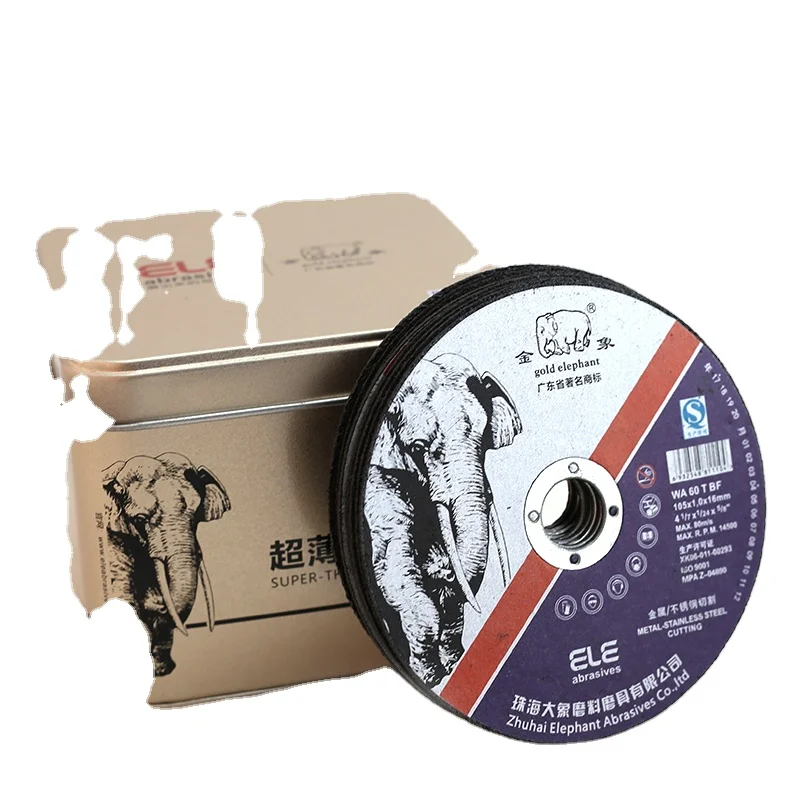 Gold Elephant factory ultrathin cutting disc 4 inch 107mm grinding ...