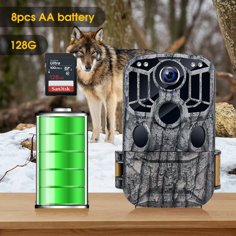 2.7k 1080p Video Recording Infrared Wildlife Thermal Wireless Outdoor ...