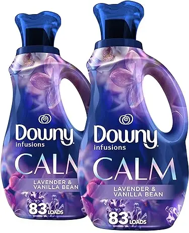 Downy Infusions Laundry Fabric Softener Liquid,Calm Scent,Lavender ...
