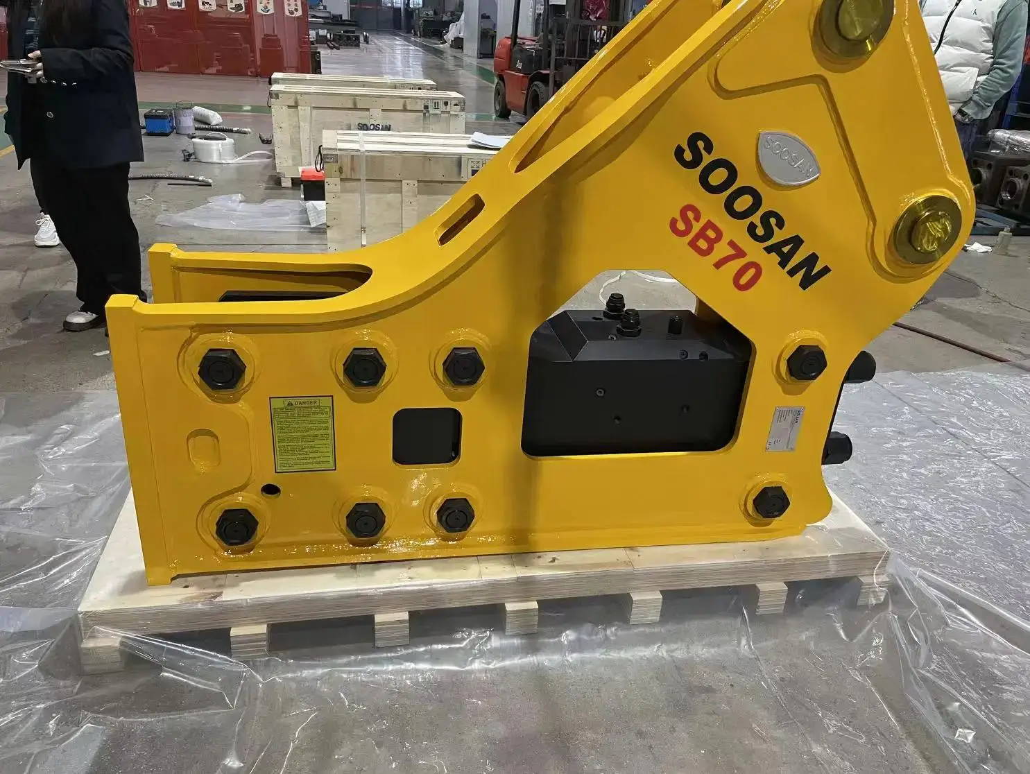 SB70 New Construction & Mining Hydraulic Breaker Side Type with Core ...