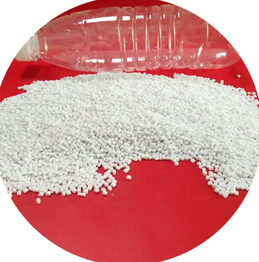 Fiber Grade Pet Flakes/ Polyethylene Terephthalate Plastic Granules Raw ...