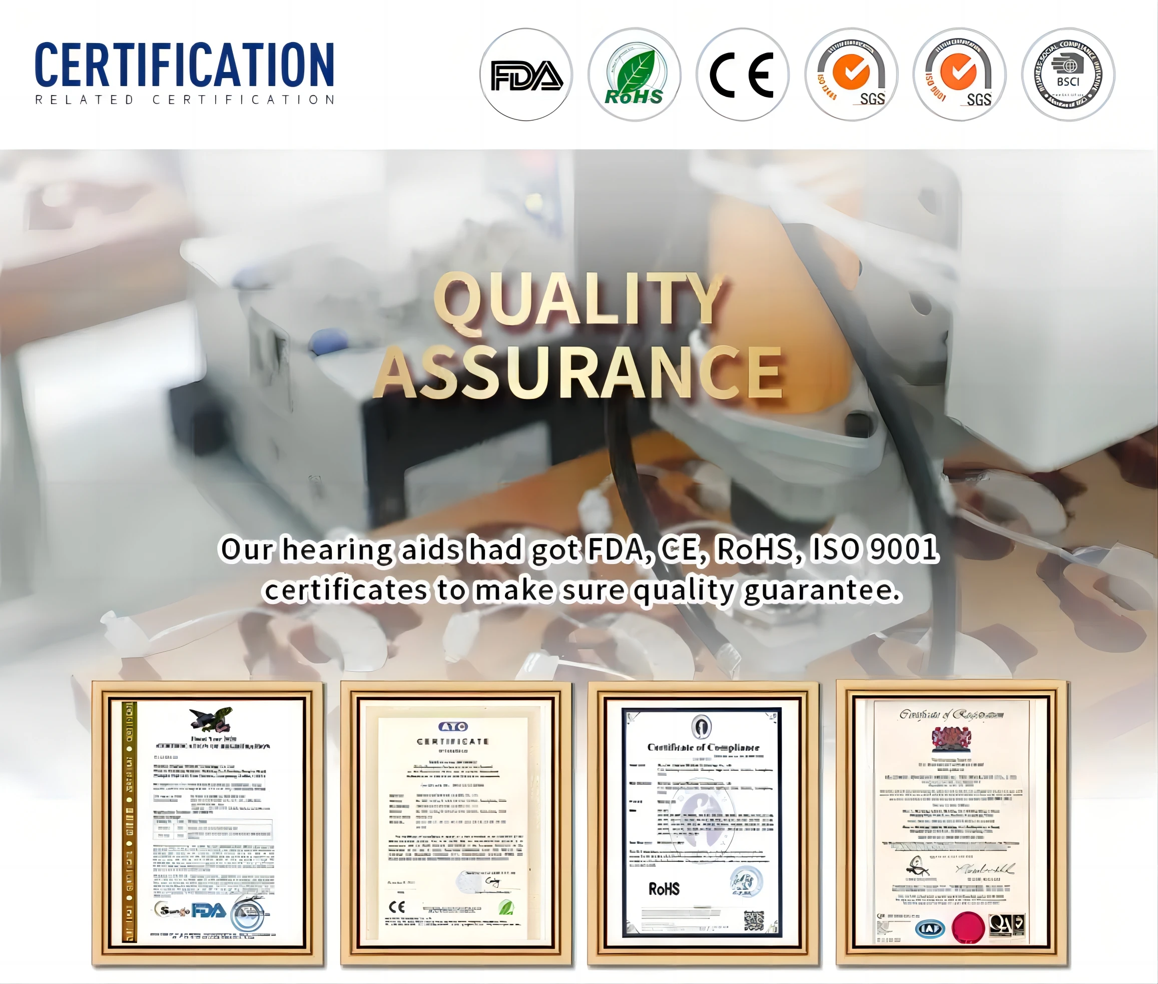 Jinghao D18 16 Channel High Power Digital Bte Rechargeable Hearing Aid ...