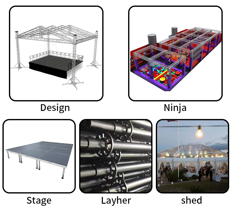 Portable Lightweight Modular Truss Exhibition Show Promotion Display ...
