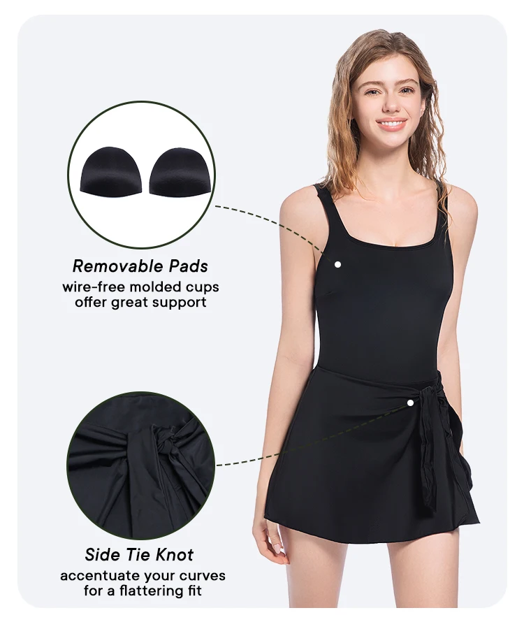LYNMISS Girls One-Piece Period Swimsuit 4-Layer Leakproof UPF 50+ NO ...