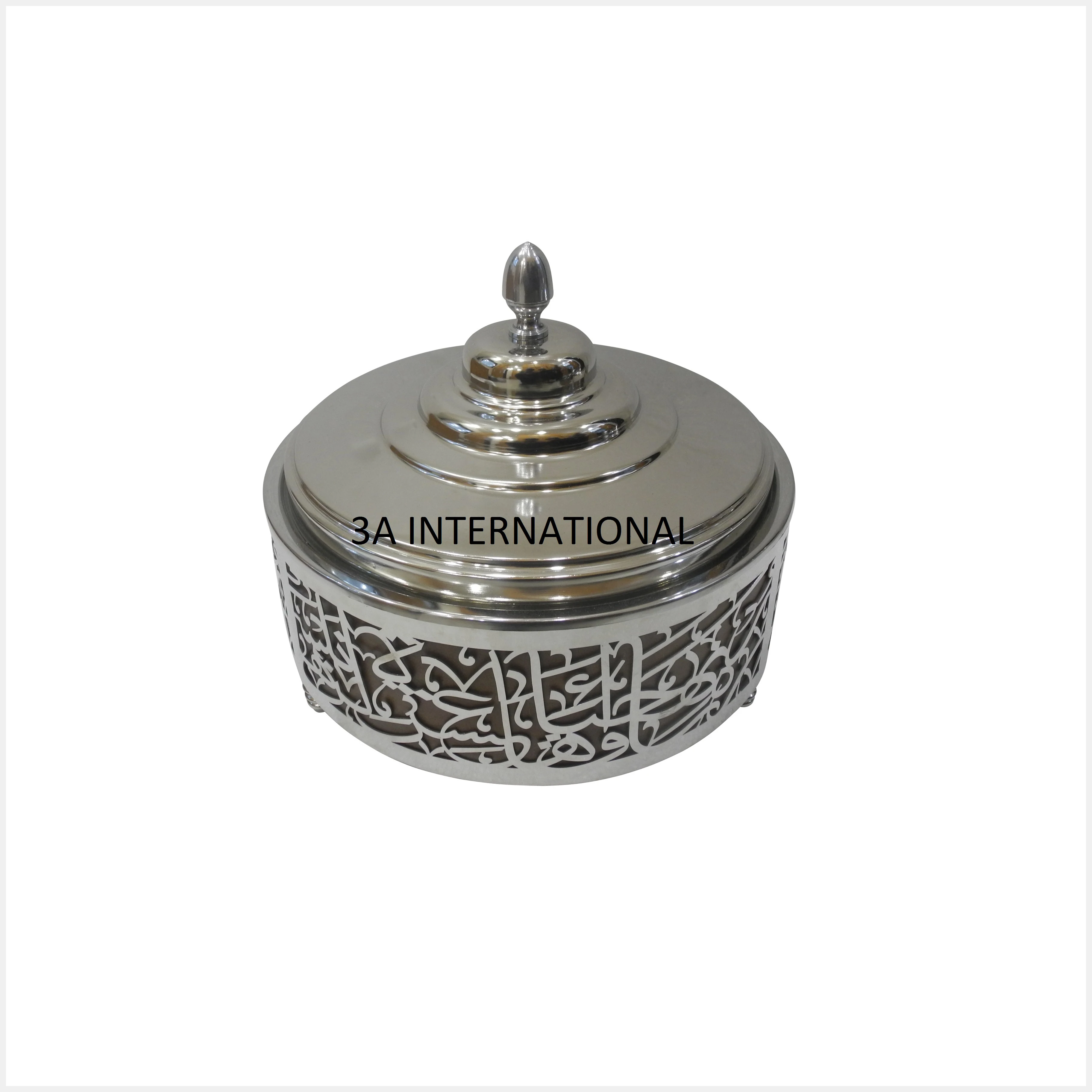 Arabic Design Cutting Double Wall Shiny Polished Serving Delicious ...