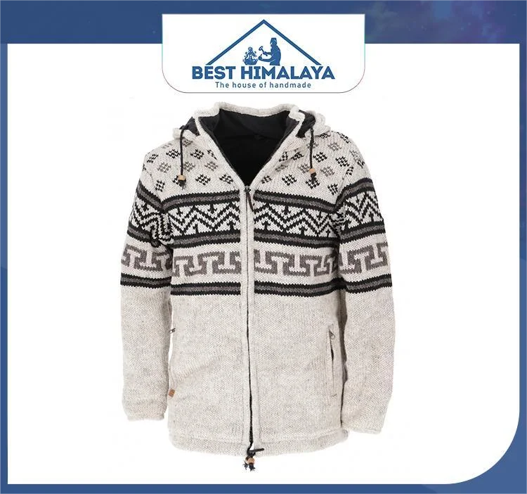 Alibaba.com: Handmade Wool Knit Jacket from Nepal, Premium Collection ...
