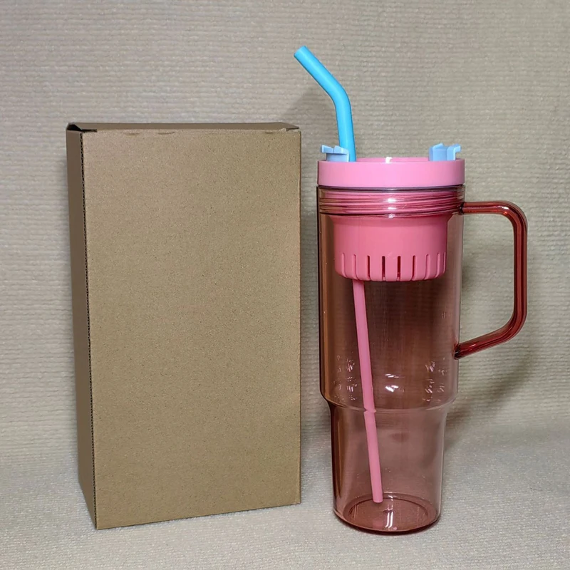 Custom Bpa Free 40oz Tumbler With Lid And Straw Coffee Tumbler Cups ...