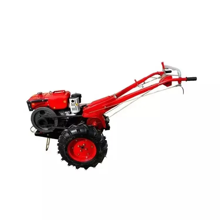 Farm Mini 2wd Wheeled Walk-behind Tractor 15hp 18hp 20hp Two Wheel Diesel Walking Tractor For ...
