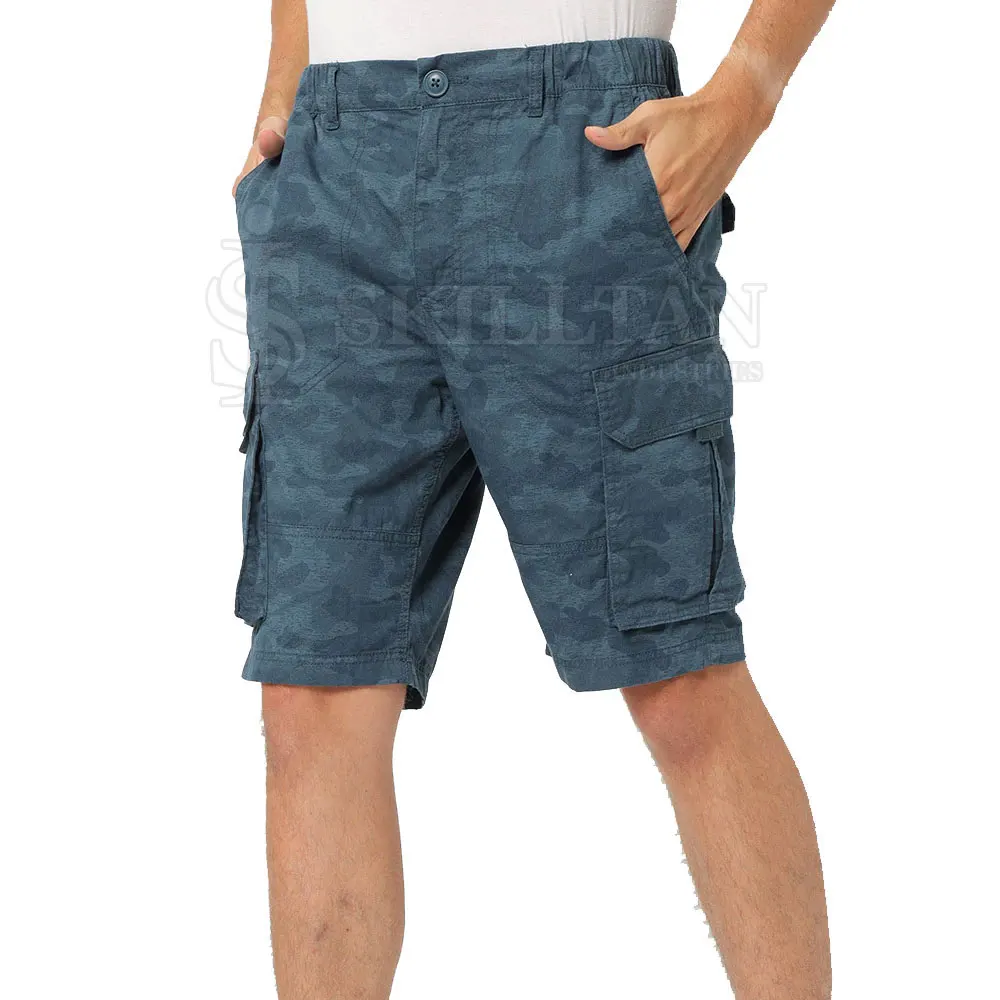 Casual Streetwear Multi-pocket Cargo Shorts Cotton Made Cargo Shorts ...