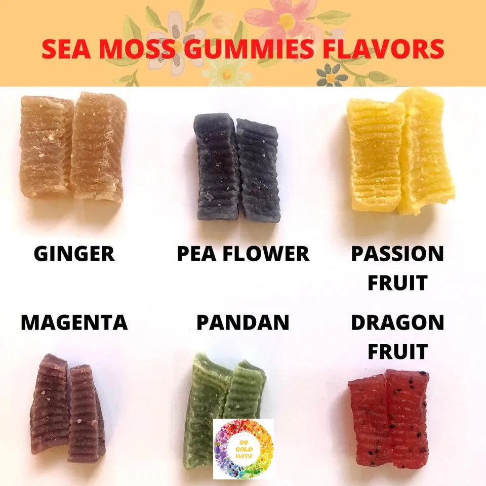 Best Selling Candy Sea Moss Gummies with More Flavours for Adult and ...
