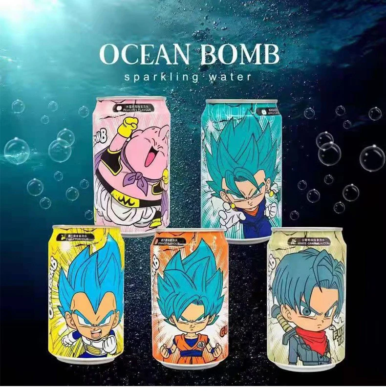 Dragon Ball Ice Cream Flavor 330ml Variety Of Fruity Soft Drinks Hot ...