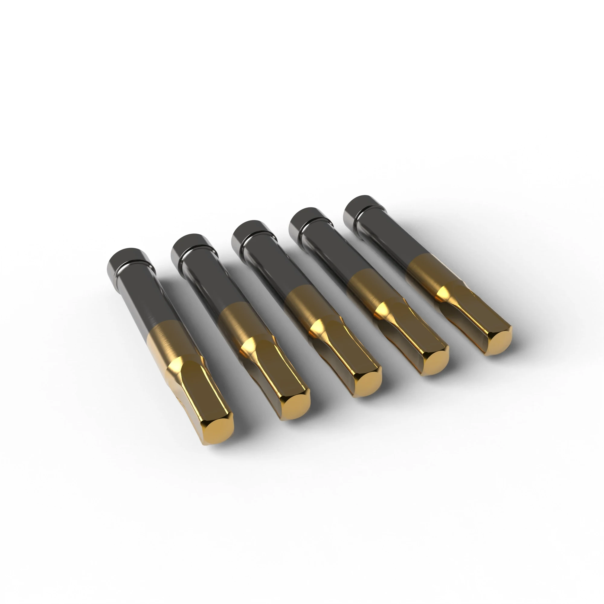 Custom-made Titanium Coated Square Fastener Pin For Machining ...