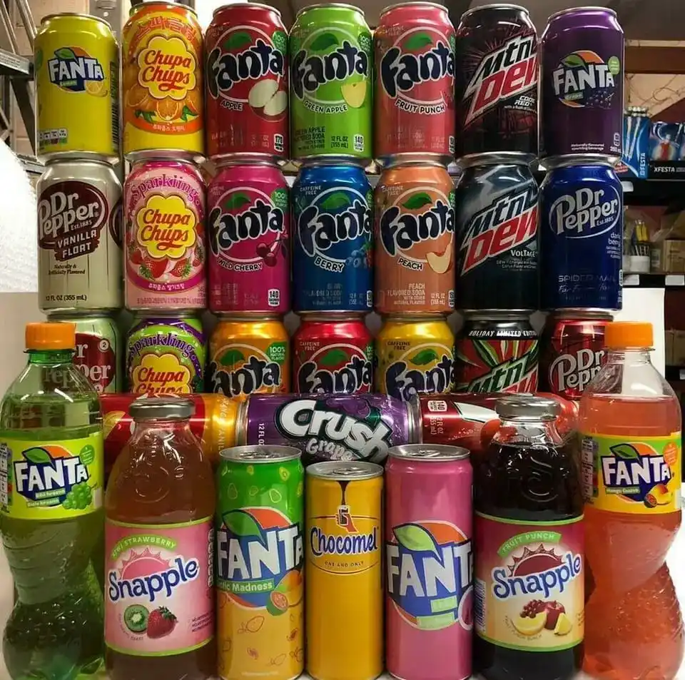 Original Fanta Orange/fanta Exotic/fanta Lemon,Fanta Tropical And Other ...