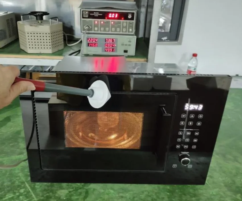 60cm Black Glass Microwave with Grill - 25L Built-in Oven