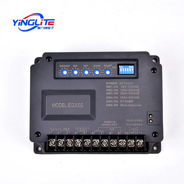 Eg3002 Engine Speed Control Unit Generator Speed Governor Diesel Genset ...