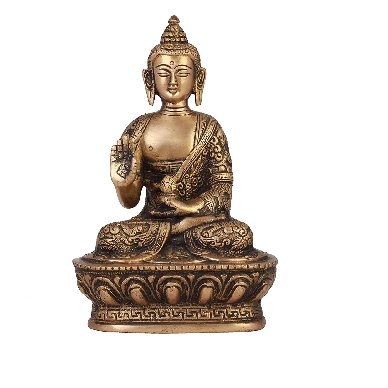Custom Made Hand Carved Buddha Statues Made In Brass Ideal For Home ...