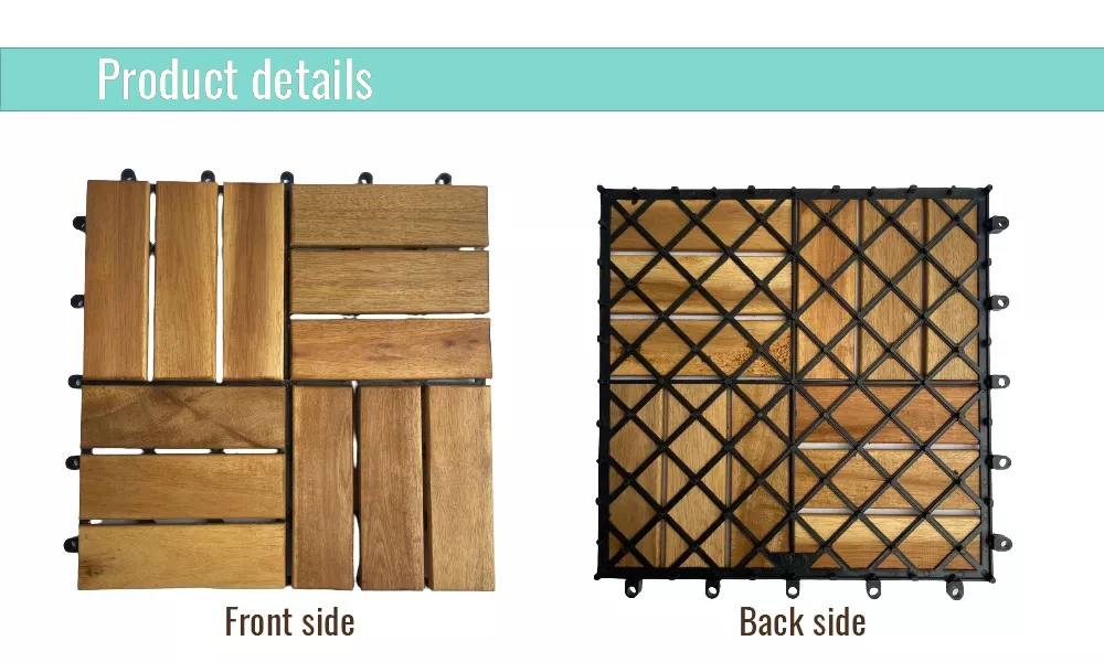 Decking Tiles | Water Resistant Outdoor Patio Pavers Or Composite Deck ...