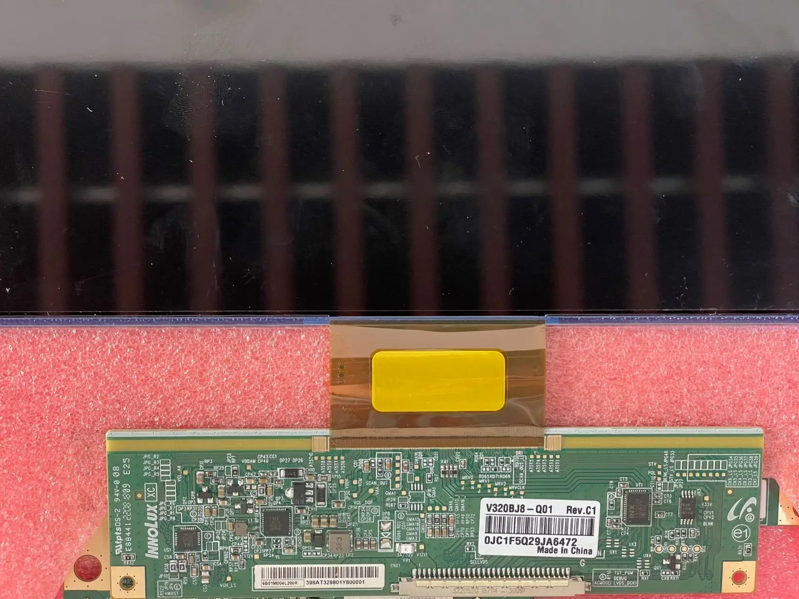 Led Display 32 Inch Lcd Panels V320bj8-q01 Tv Screen Replacement 32 ...