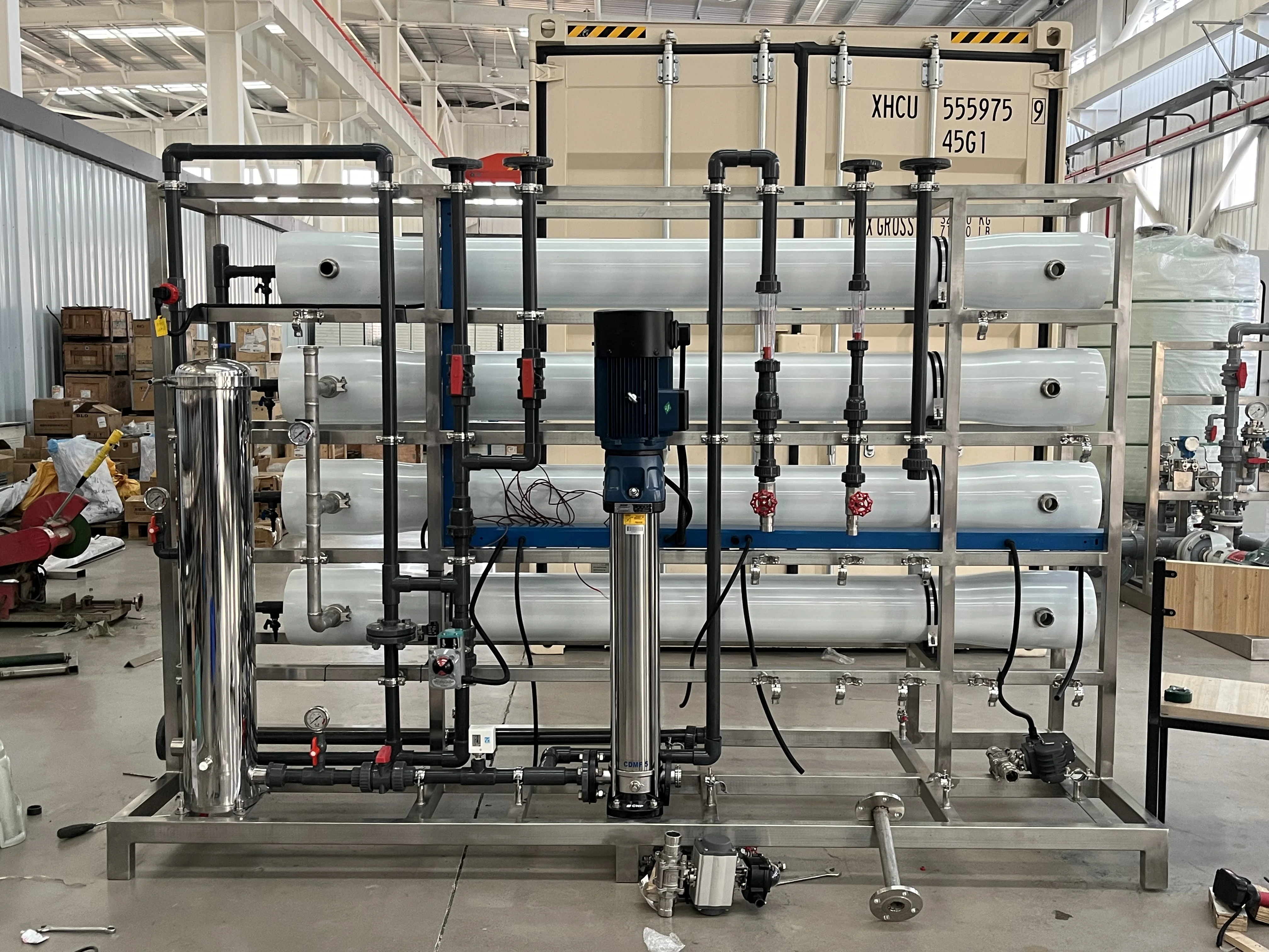 Ro Water Treatment Plant Reverse Osmosis Water Treatment Machine Waste ...