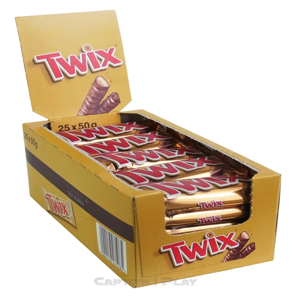 Twix Top Chocolate Bar 21g/milka/ Bounty/twix/chocolate In Wafers Twix ...