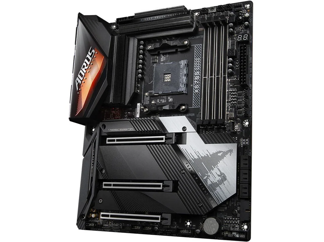 Giga X570S AORUS MASTER ATX AM4 Motherboard for Ryzen CPUs