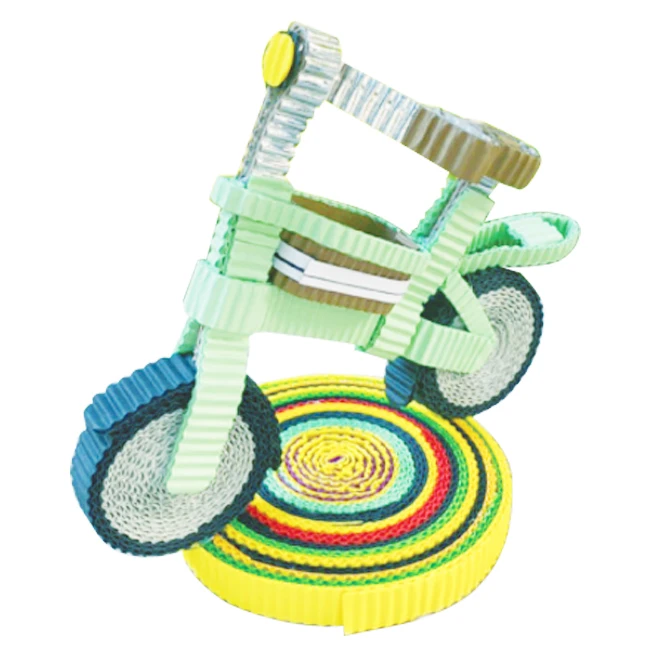 Paper Bicycle Craft - DIY Bike Origami for Kids