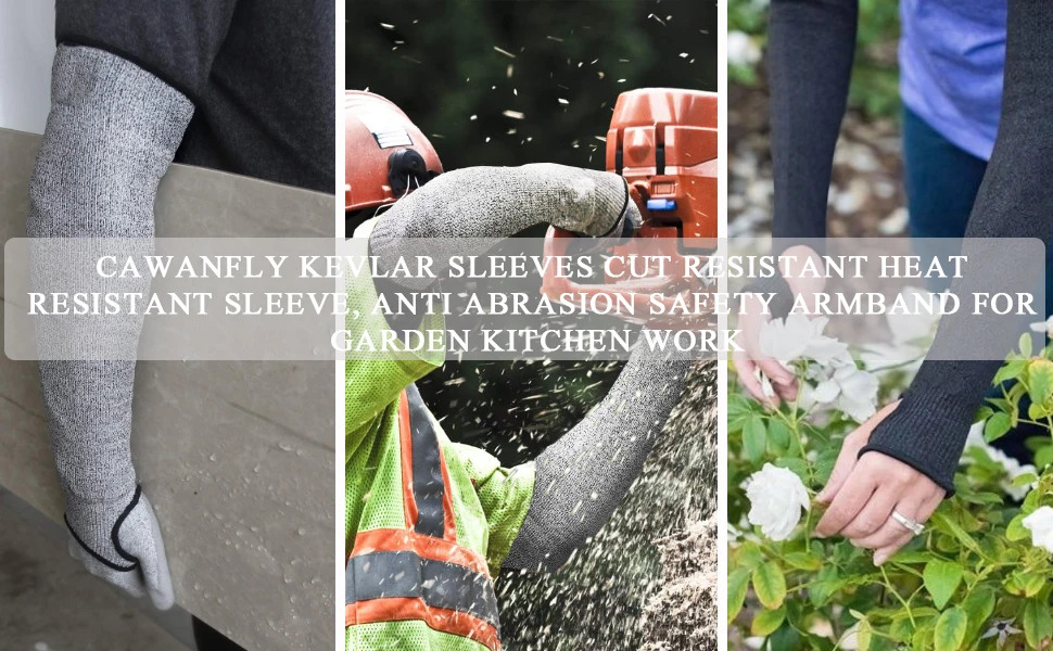 Cut Resistant Leg Sleeves Bite-Proof Protective Leg Sleeves for Welding ...