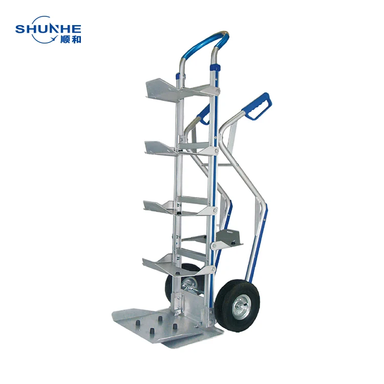 Heavy Duty Aluminum Hand Cart Trolley for Bottled Water Transport ...