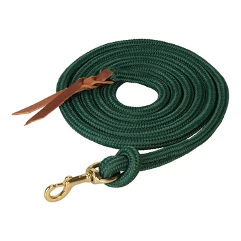 Braided 6 Feet Equestrian Horse Lead Rope Cotton Weave Webbing Rein ...