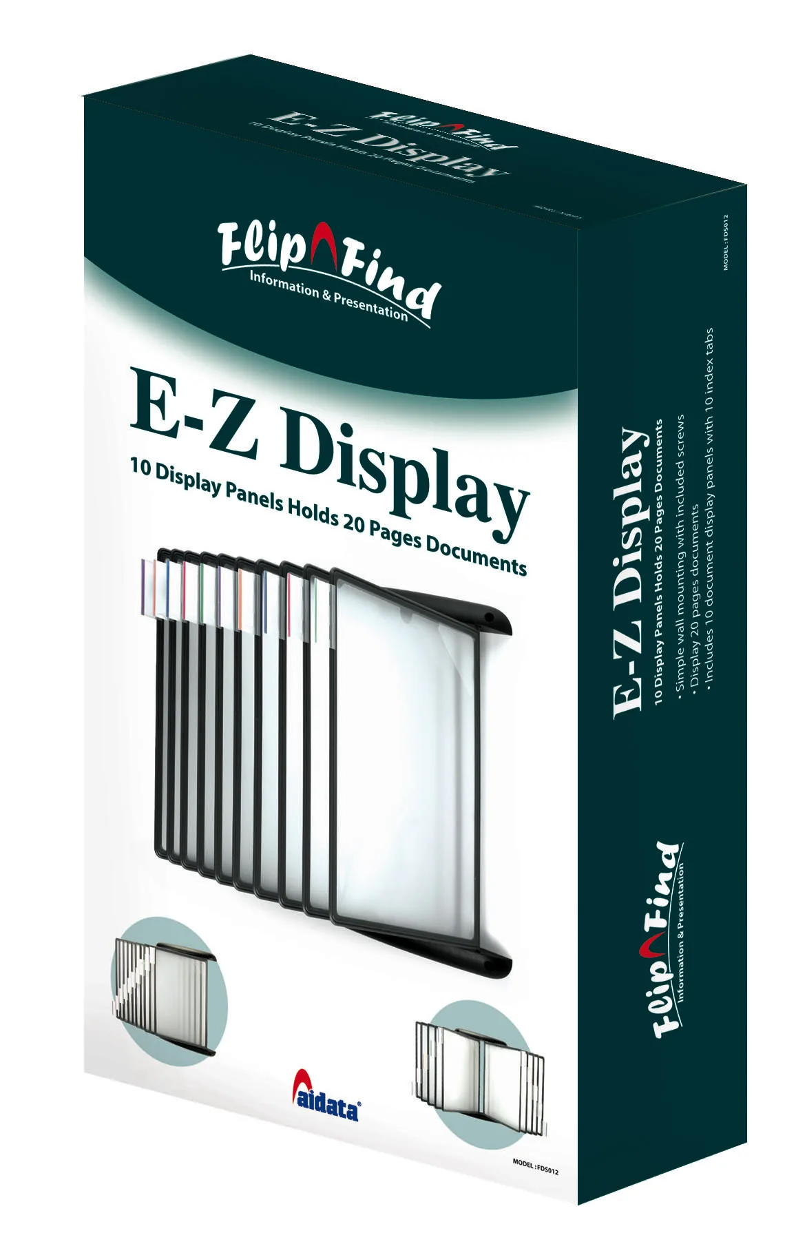 Wall Mount Document Holder Sleeves for Office AIDATA