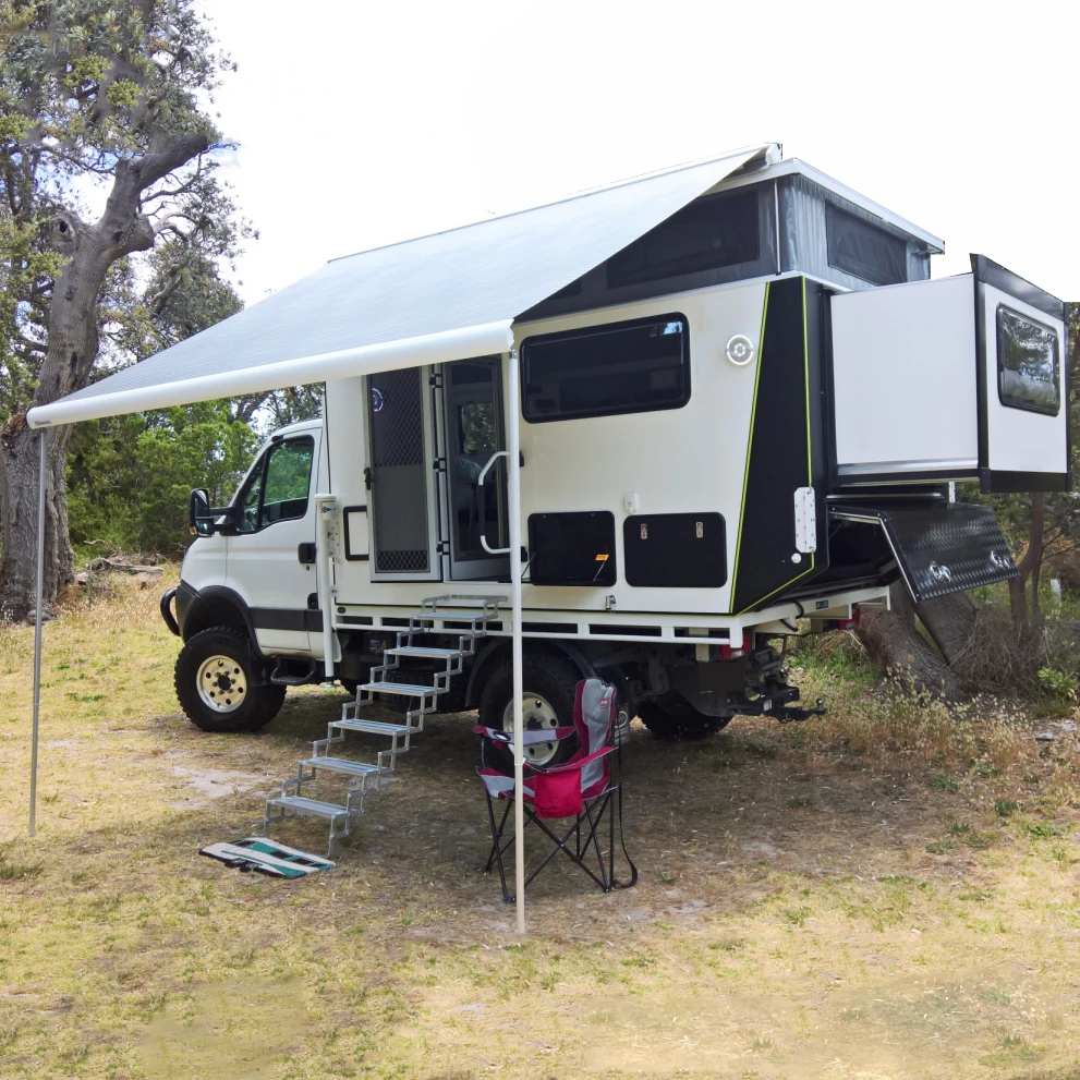 Extending Box Pickup POP TOP Expedition Slide Customized Truck 4x4 ...