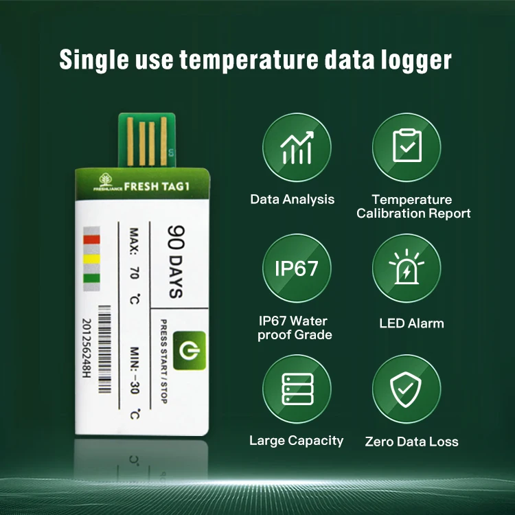 Freshliance USB Disposable Temperature Data Loggers