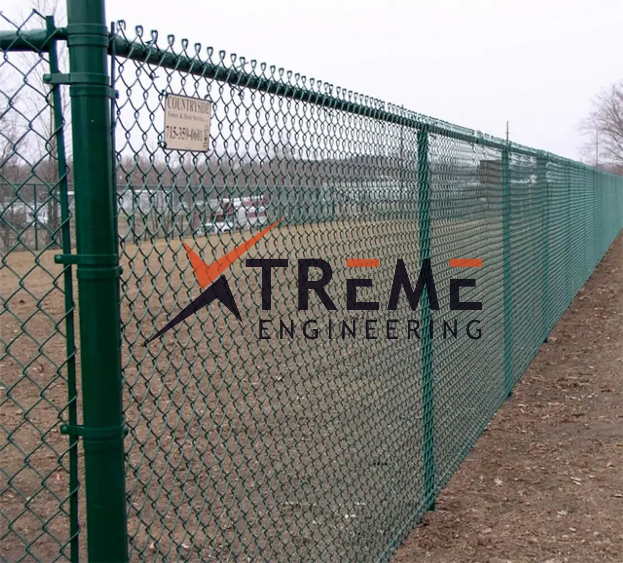 Top Notch Galvanized Steel Material Chain Link Fence For Garden ...