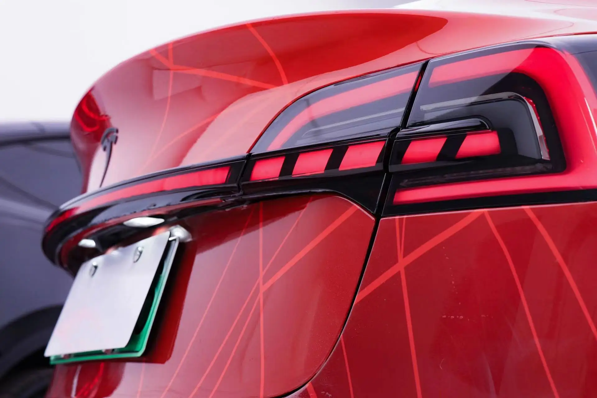 Typestar New Design Star Chain Through Led Taillights For Tesla Model 3 ...