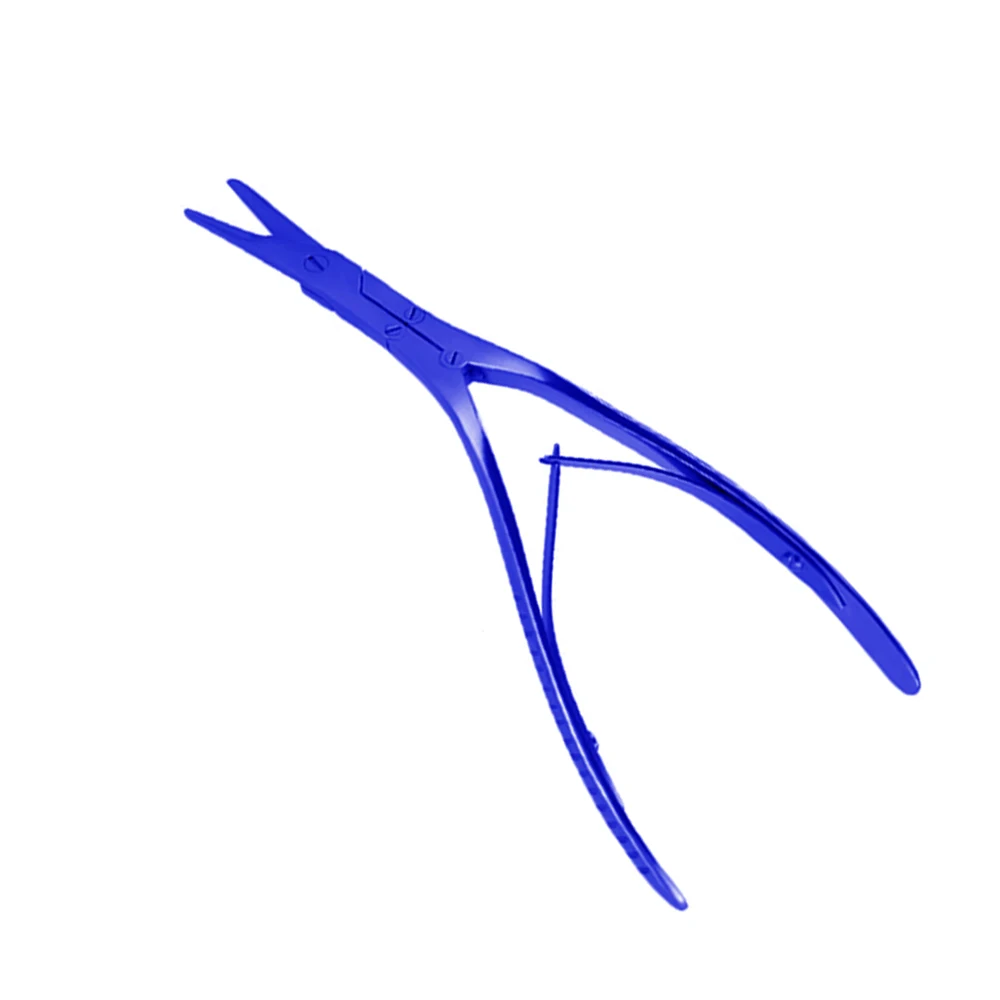 Single Use Disposable Becker Septum Scissors Blue Color Double Action ...