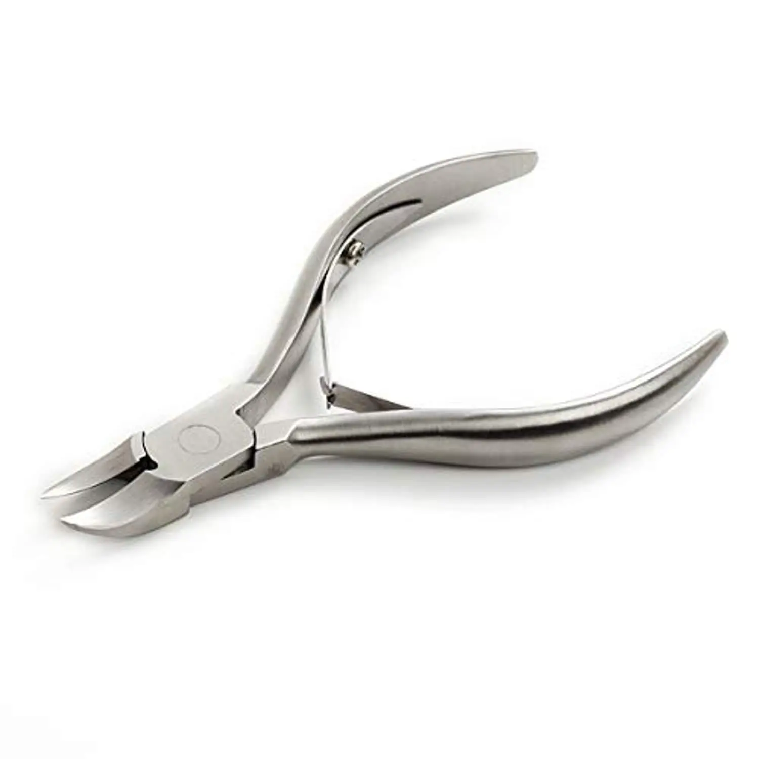 Professional Double Spring Cuticle Nipper Pedicure Nail Clippers Thick ...